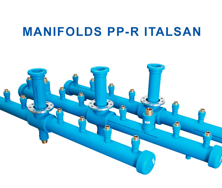 Manifolds de polipropileno PP-R - Italsan