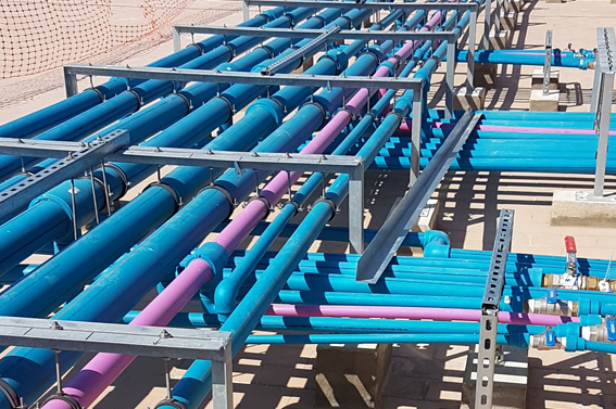 Tuberías monocapa PP-R | NIRON Purple - Italsan - Italsan